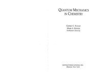 Quantum Mechanics in Chemistry | George C. Schatz, Mark A. Ratner ...