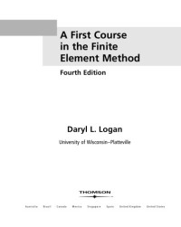 Instructor’s Solutions Manual to Accompany A First Course in the Finite Element Method | Daryl L ...