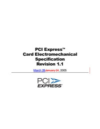 PCI Express External Cabling Specification, Revision 1.0 | Peripheral ...