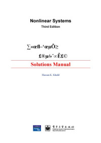 Nonlinear Systems | Hassan K. Khalil | download on Z-Library