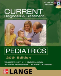 Current Diagnosis and Treatment Pediatrics: Nineteenth Edition (LANGE ...