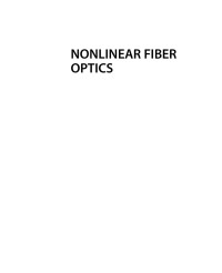 Nonlinear Fiber Optics 6th Edition | Govind P. Agrawal | download on Z ...