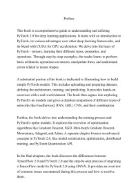 Learning PyTorch 2.0: Experiment Deep Learning from basics to complex models using every ...