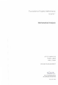 Foundations of Applied Mathematics, Volume I | Jeffrey Humpherys, Tyler J. Jarvis, Emily J ...