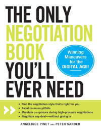 The Only Negotiation Book You'll Ever Need: Find the negotiation style ...