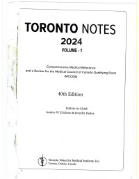 Toronto Notes 2023. | Anders W. Erickson , Jennifer Parker. | download ...