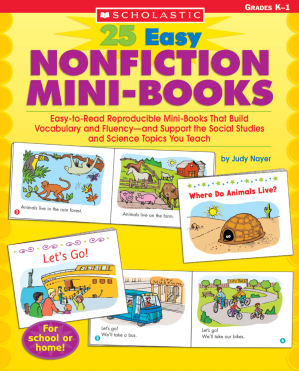 25 Easy Bilingual Nonfiction Mini-Books: Easy-to-Read Reproducible Mini ...