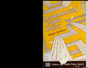 Implementing public policy (Politics and public policy series) - Anna’s Archive