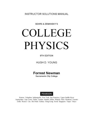Instructor's Solution Manuals to College Physics - Anna’s Archive