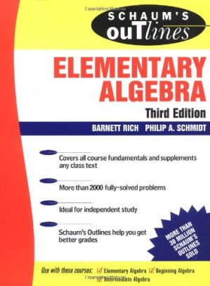 Schaum's Outline of Elementary Algebra (Schaum's Outline Series) ( PDF ...
