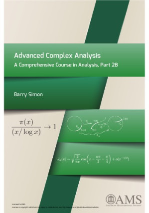 Advanced Complex Analysis - A Comprehensive Course in Analysis, Part 2B ...