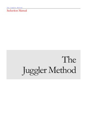 The Juggler Method - Seduction Manual - El Archivo de Anna