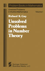 Unsolved Problems in Number Theory - Annin archiv