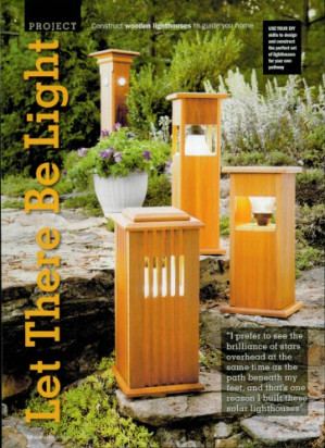 Let There Be Light: Construct wooden lighthouses to guide you home ...