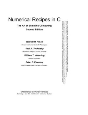 Numerical Recipes in C - Anna’s Archive
