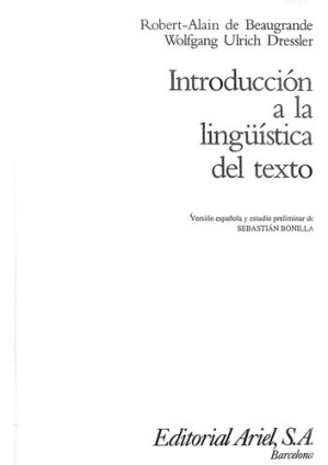 Introduccion A La Linguistica Del Texto - Anna’s Archive