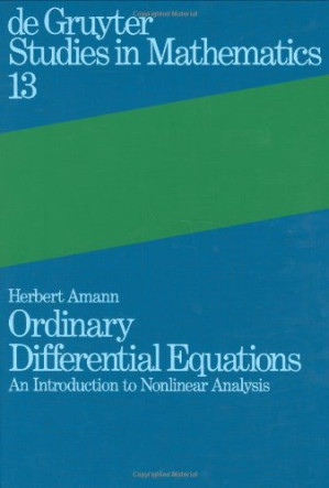 Ordinary Differential Equations: An Introduction to Nonlinear Analysis ...