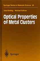 Optical properties of metal clusters - Anna’s Archive