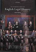 An Introduction to English Legal History - Anna’s Archive