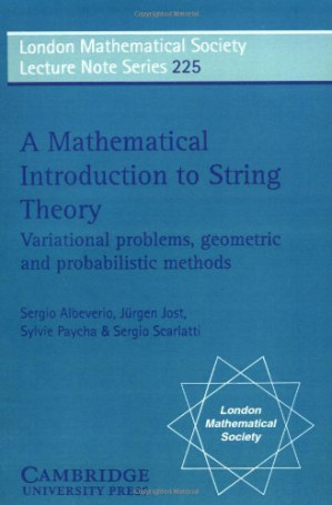 A Mathematical Introduction to String Theory: Variational Problems ...
