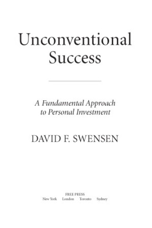 Unconventional Success : A Fundamental Approach to Personal Investment ...