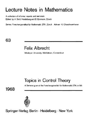 Topics In Control Theory - Anna’s Archive