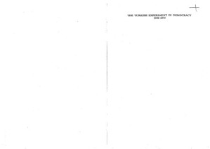 The Turkish experiment in democracy 1950 - 1975 - Anna’s Archive