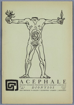 Acephale - issue 3 & 4 - RELIGION SOCIOLOGIE PHILOSOPHIE REVUE ...