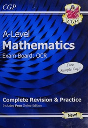 A-level mathematics exam board: OCR - Anna’s Archive