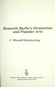 Kenneth Burke's dramatism and the study of the popular arts - Anna’s ...