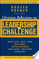 Christian Reflections on The Leadership Challenge (J-B Leadership ...