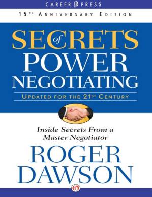 Secrets of Power Negotiating, 15th Anniversary Edition: Inside Secrets ...
