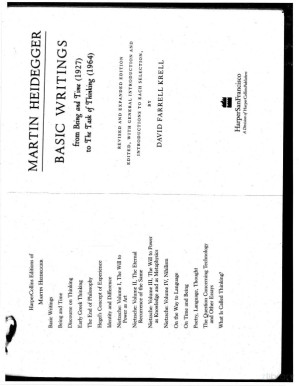 Letter On Humanism [Excerpt From 'Basic Writings'] - Anna’s Archive