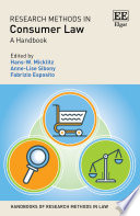 Research Methods in Consumer Law: A Handbook (Handbooks of Research ...