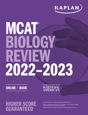 MCAT Biology Review 2022-2023: Online + Book (Kaplan Test Prep) - Anna ...