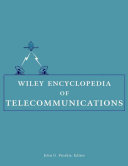 Wiley Encyclopedia of Telecommunications, 5 Volume Set vol 1 vol 1 ...