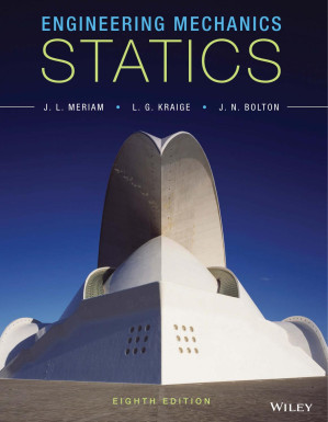 Engineering Mechanics: Statics, 8th edition, US units (2015) - Anna’s ...