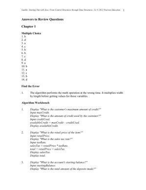 Tony Gaddis Godfrey Muganda Starting Out With Java From Control ...