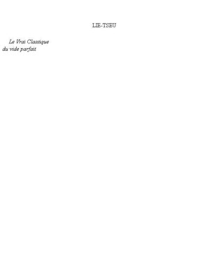 Philosophes taöistes - Tome 2 Lie-Tseu - 安娜的档案