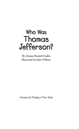 Who was Thomas Jefferson? [eBook - NC Kids Digital Library - Anna’s Archive
