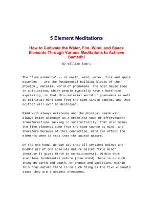 5 Elements Meditation - Anna’s Archive
