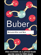 Between man and man | Martin Buber; Ronald Gregor Smith | download on Z ...