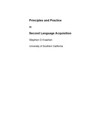 Principles and Practice in Second Language Acquisition (Language ...