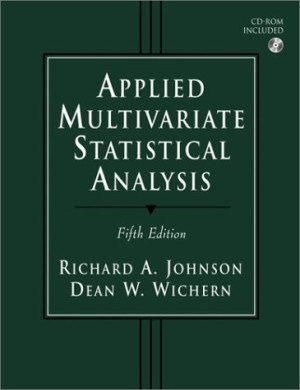 Applied multivariate statistical analysis, 5th Edition | Richard Arnold ...
