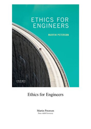 Ethics for Engineers | Martin Peterson | download on Z-Library