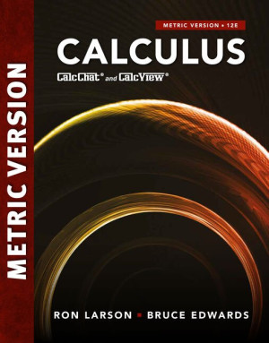 Calculus, International Metric Edition, 12th Edition | Bruce Edwards ...
