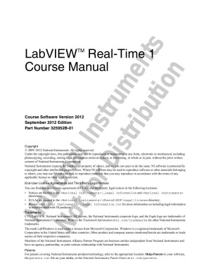 LabVIEW Real-Time 1 Course Manual | National Instruments | download on Z-Library