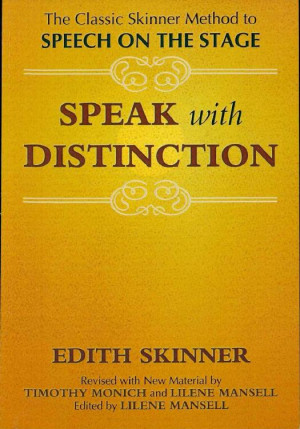 Speak with Distinction | Edith Skinner [Skinner, Edith] | download on Z ...