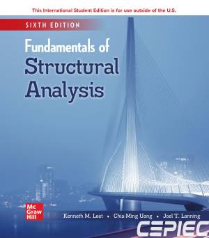 Fundamentals of Structural Analysis ISE (International Student 6th ...